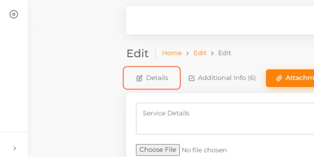 Create Request - Help Desk